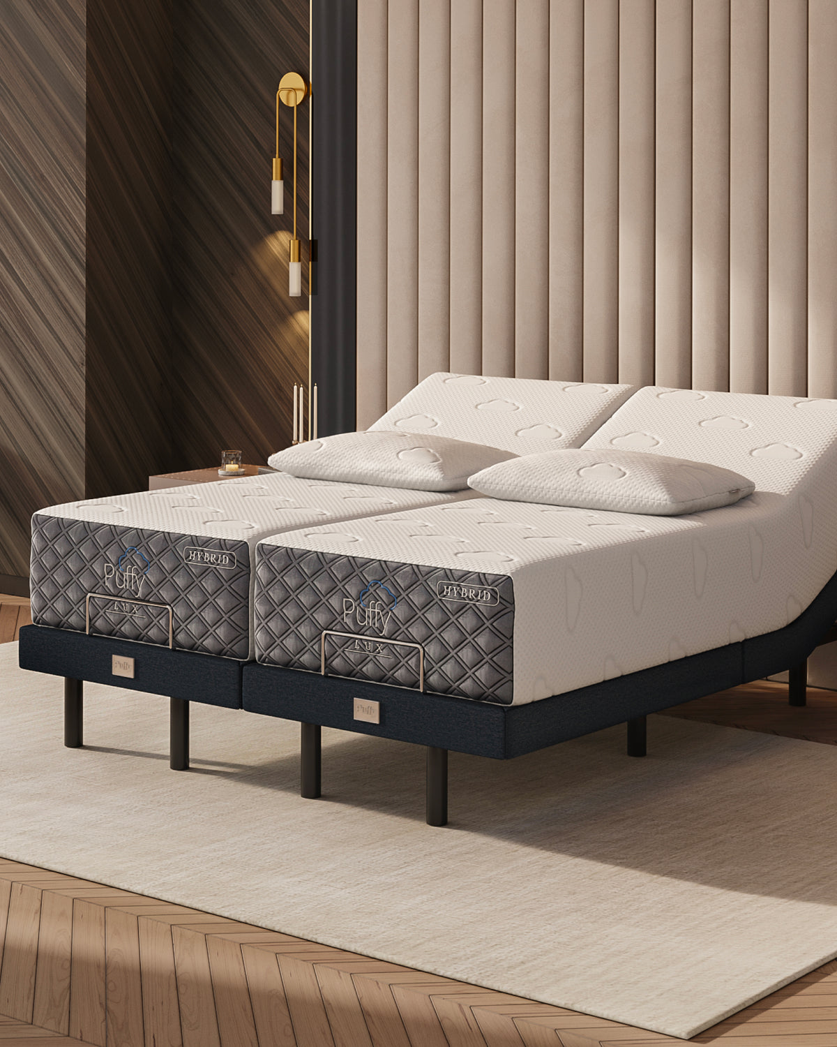 Official Puffy® Lux Smart Bed Set Reviews and Ratings 2026